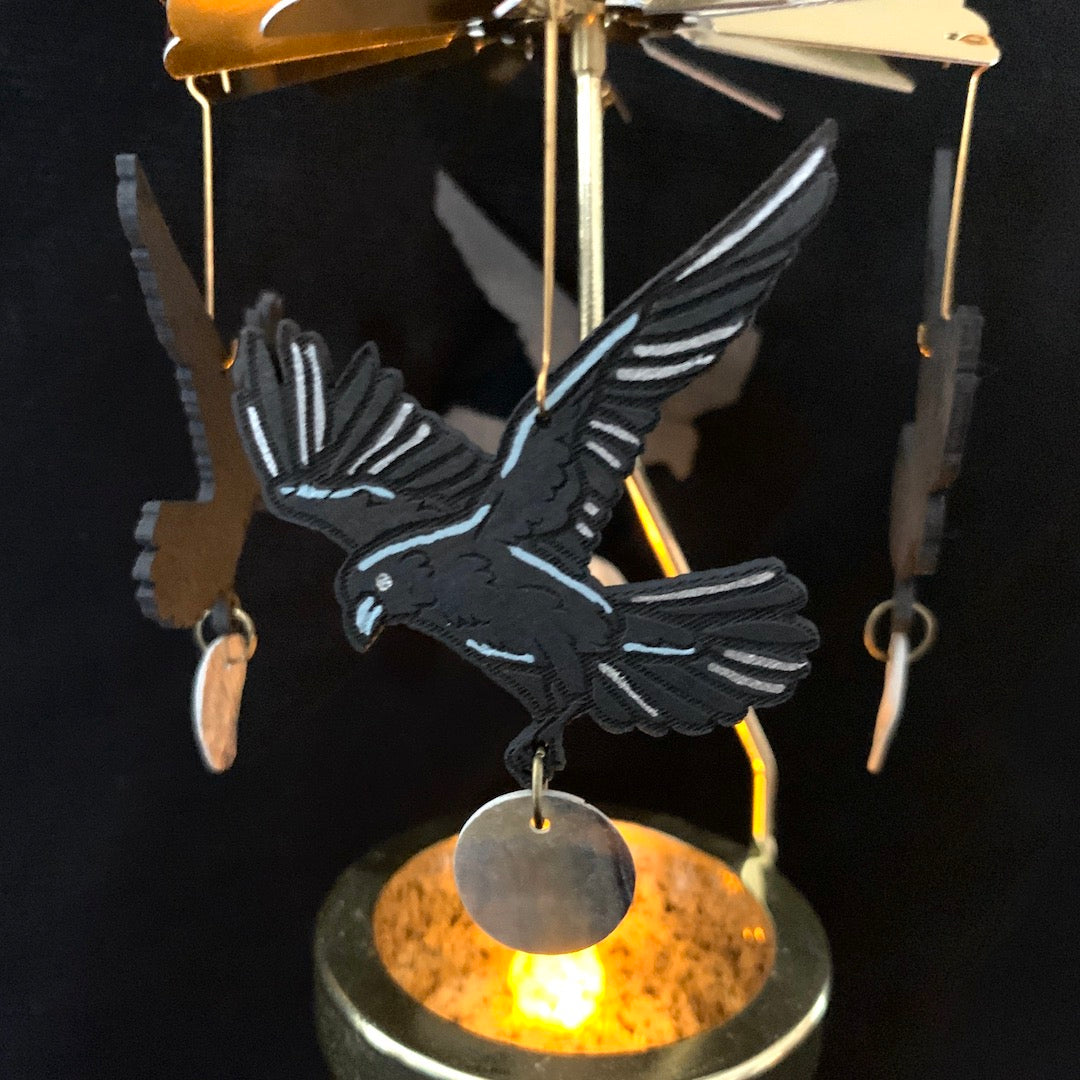 Candle Carousel - Crows – Birdmoss