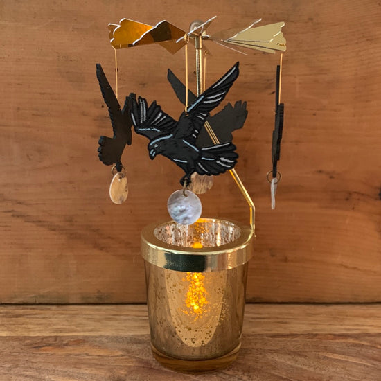Candle Carousel - Crows – Birdmoss