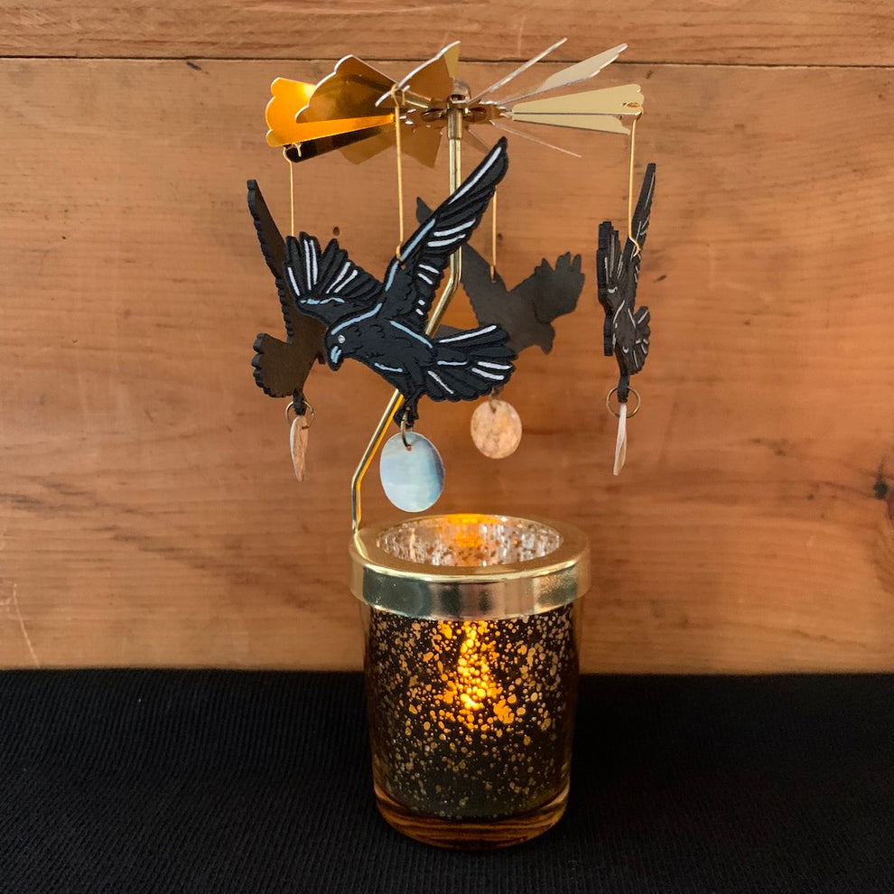 Candle Carousel - Crows – Birdmoss