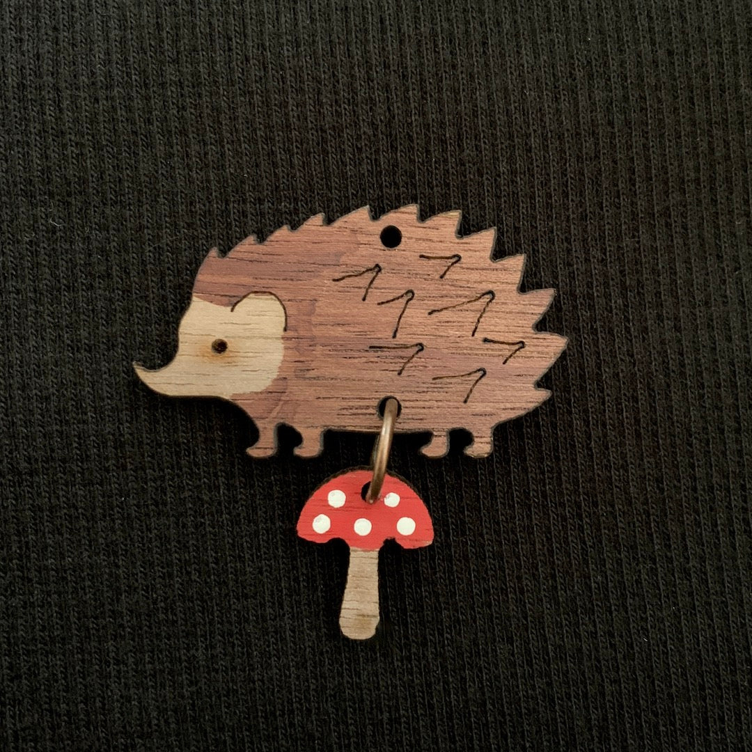 Candle Carousel - Hedgehogs and Mushrooms – Birdmoss