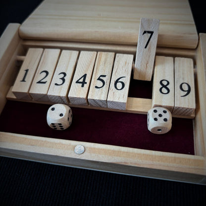 “Shut the Box” Dice Game - Oddment – Birdmoss