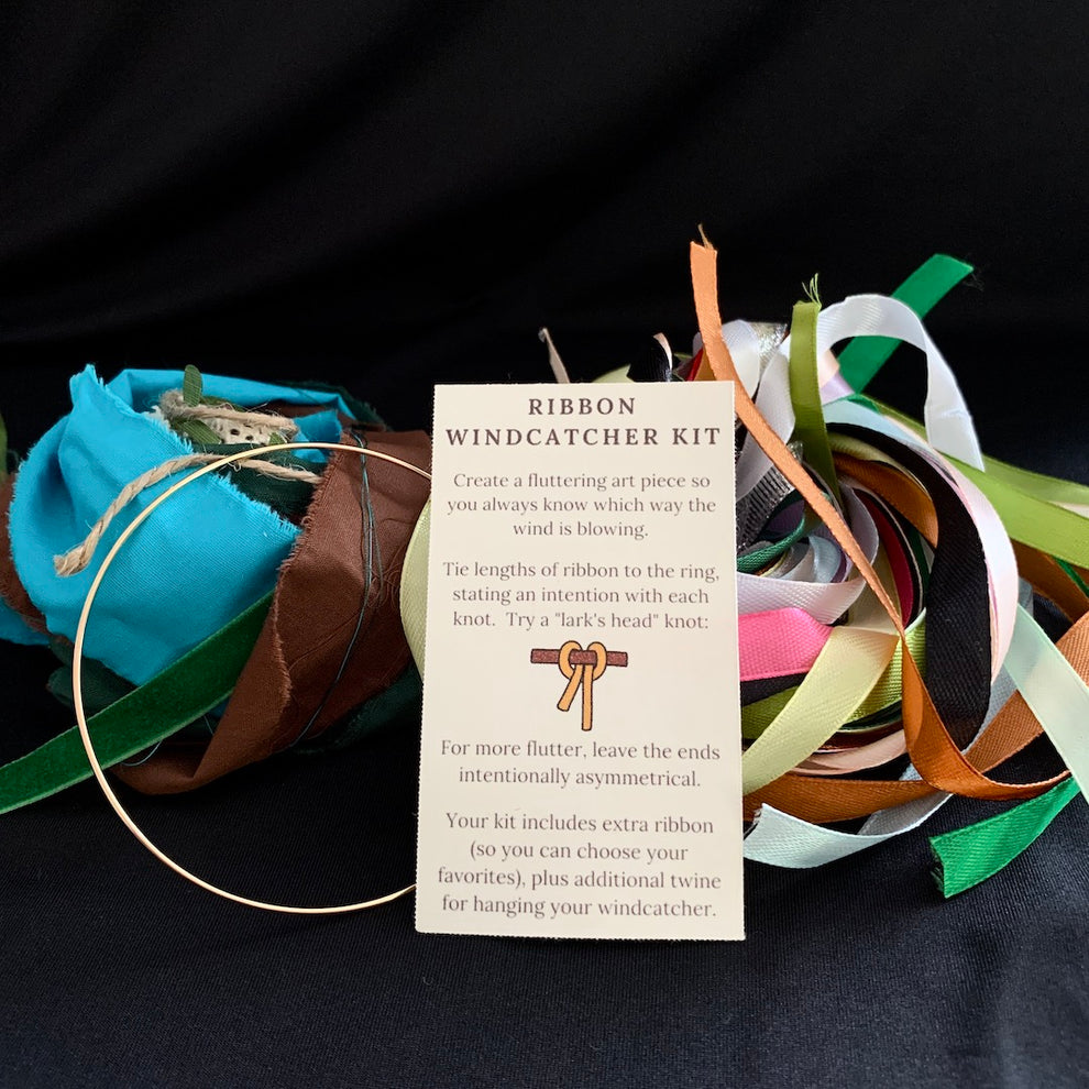 Windcatcher Kit - Ribbon Streamer Materials – Birdmoss
